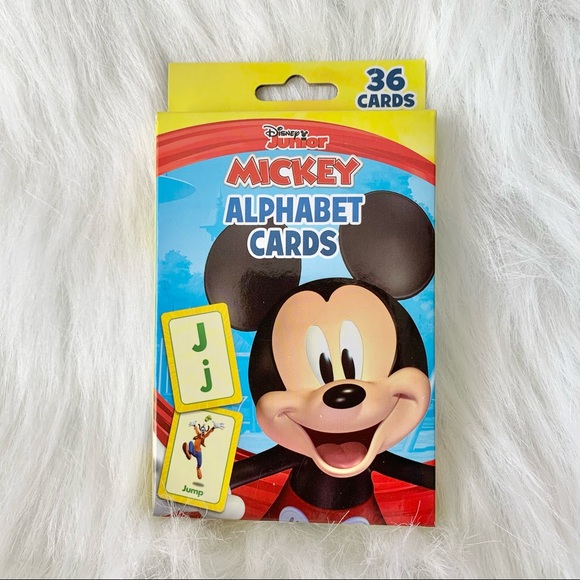 Disney | Toys | Nwt Disney Junior Mickey Alphabet Cards | Poshmark